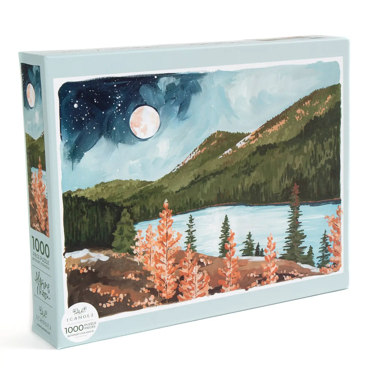 Alpine Moon - 1,000 Piece Jigsaw Puzzle – Butterfly Boutique