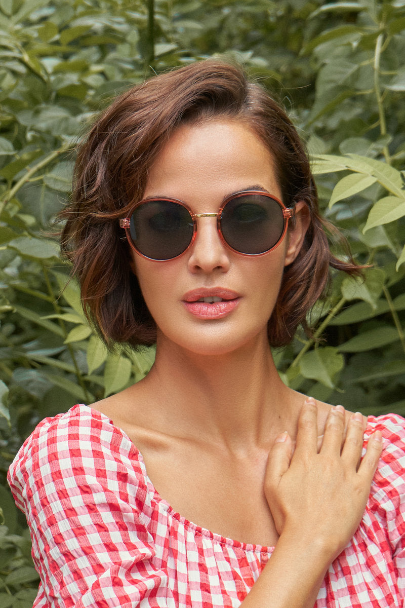 Maribella Sunglasses - Rose/Sage – Butterfly Boutique